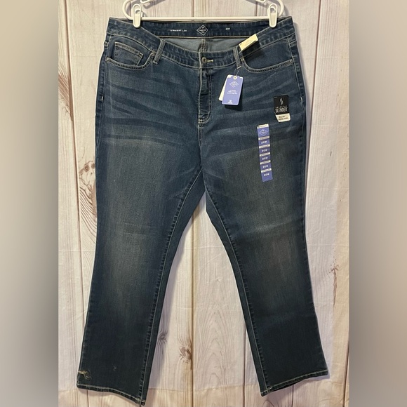 St. John's Bay | Jeans | St Johns Bay Womens Mid Rise Stretch Straight ...